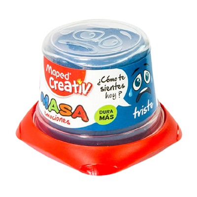 MASA POT 120G AZUL MAPED CREATIV | Intermaco Mayorista