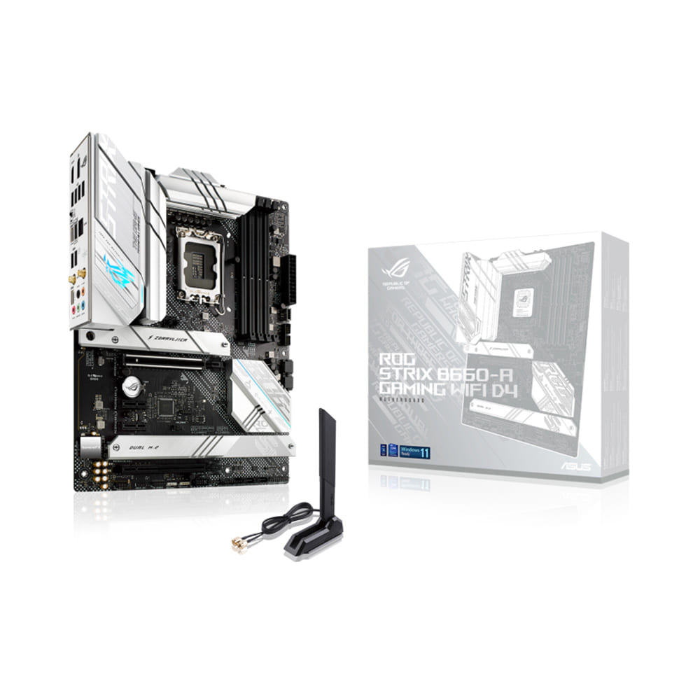MOTHERBOARD ASUS ROG STRIX B660-A GAMING WIFI D4 INTEL | Intermaco ...